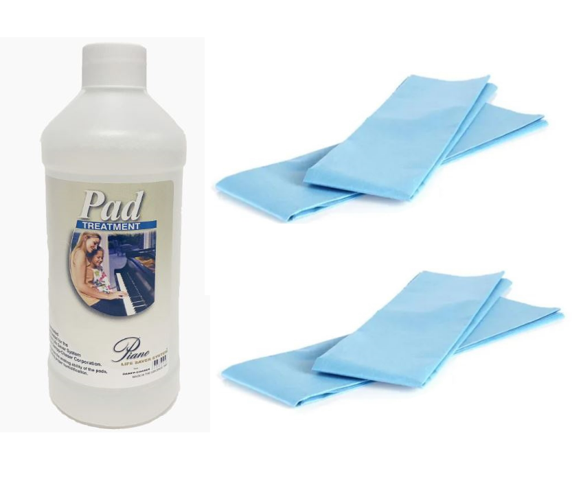 Piano Life Saver Pad Treatment und 4 Papier Saugtücher - Musik Wittl
