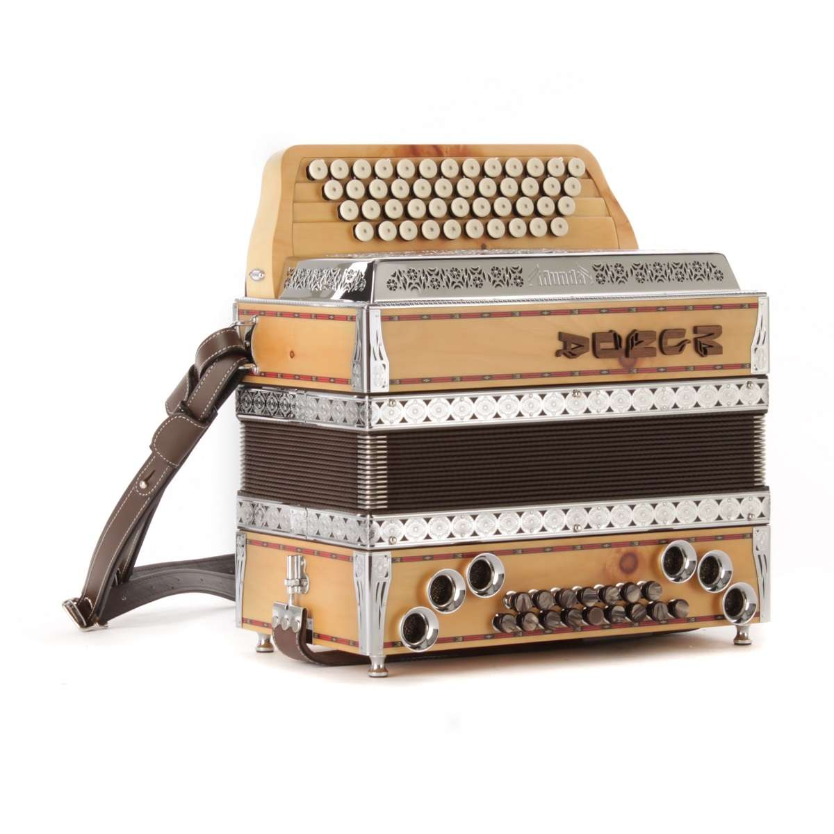 Munda Harmonika Auftakt Zirbe G C F B - Musik Wittl